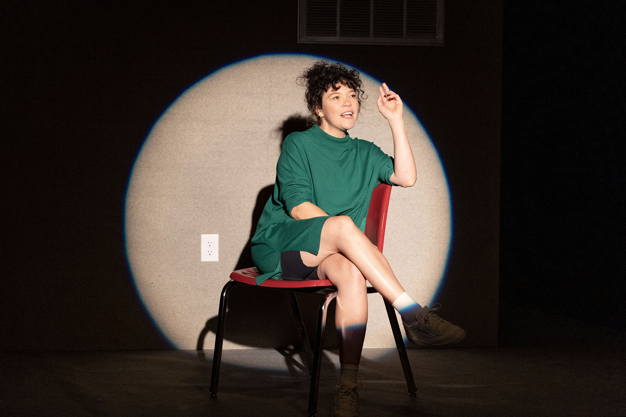 Le titre du livre serait Corinne - Théâtre La Licorne